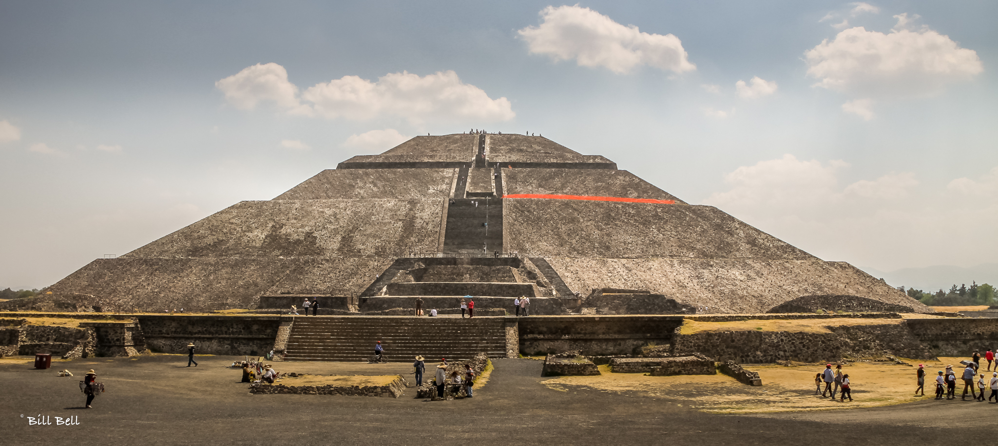 The Pyramid of the Sun, located at the heart of Teotihuacan